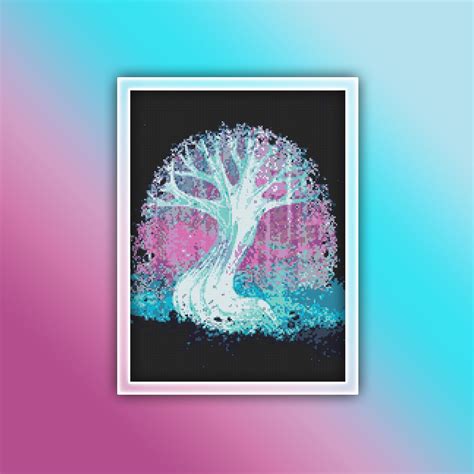 Tree Of Life Cross Stitch Pattern Instant PDF Download Etsy