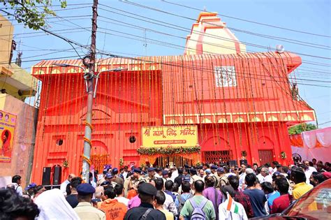 Kalu Siddh Mandir Rebuilt In Grand Manner Cm Pioneer Edge