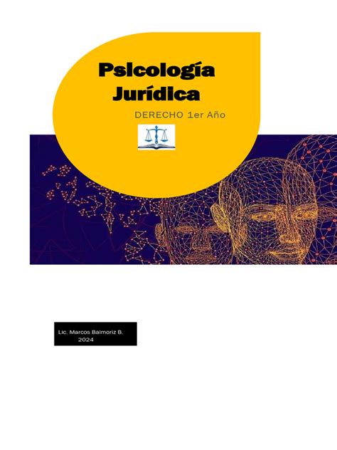 Psicologia Juridica Unidad I Y Ii Pdf Testigo Juez