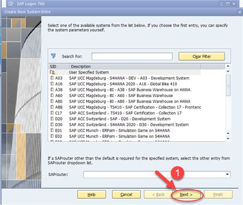 Setting Up An Sap Gui Connection To An Sap Server Sap Quick Start Academy