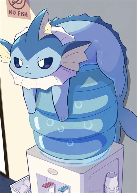 Vaporeon Pokemon Drawn By Komanychi Danbooru