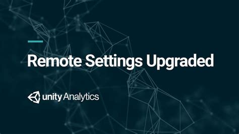 Remote Settings Upgraded To Support Segments Runity3d