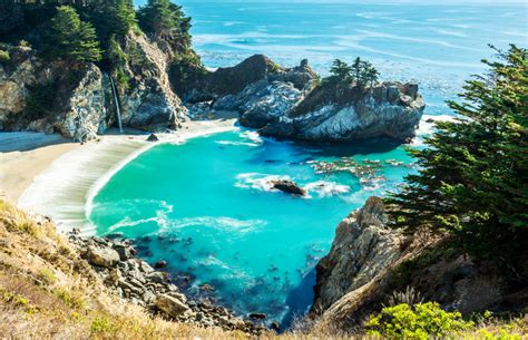 Scenic Drive Along Highway 1 Jigsaw Puzzle In Waterfalls Puzzles On