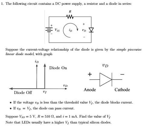 Solved The Following Circuit Contains A Dc Power Supply A Resistor