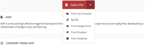 AVIF Converter To Convert AVIF To HEIC WebP PNG GIF