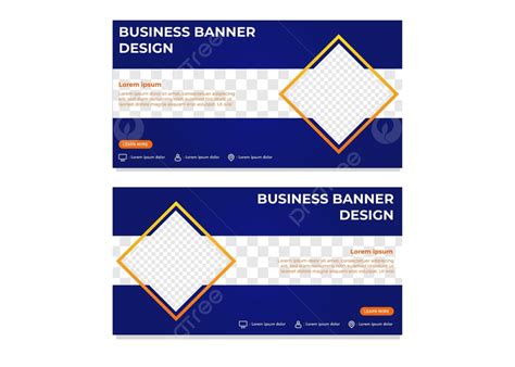 Rectangle Gradient Business Banner Design Template Banner Gradient