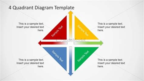 6342 04 4 Quadrant Diagram Template 6 Slidemodel