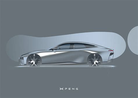 Xpeng P7 Sketches Behance