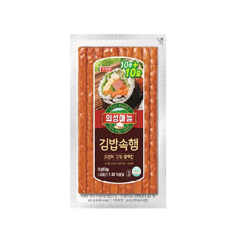 롯데 의성마늘김밥속햄200g 배민 장보기∙쇼핑