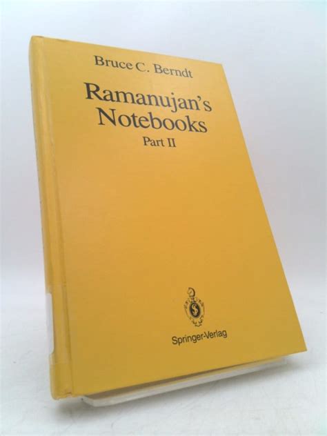 Srinivasa Ramanujan Notebooks
