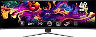 Характеристики 49" Монитор MSI MPG 491CQP QD-OLED, 5120x1440, QD OLED ...