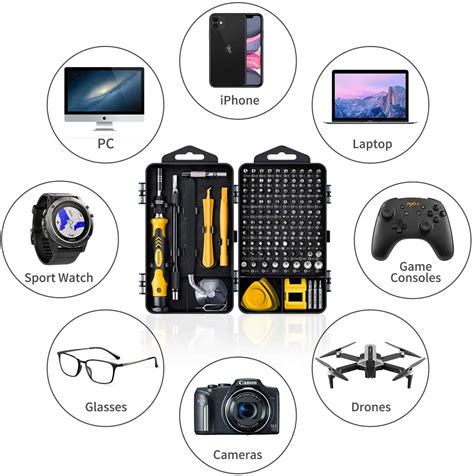 Magnetic Precision Screwdriver Set Repair Tools Kit