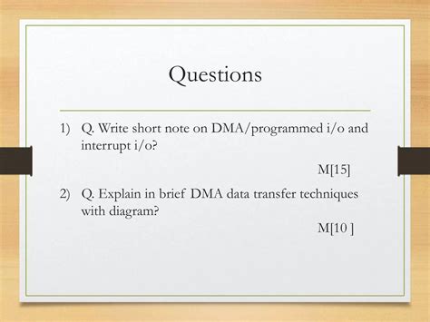 Direct Memory Access Pptx