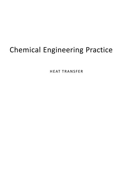 Solution Heat Transfer Dimensionless Numbers Temperature Measurement And Conduction Heat