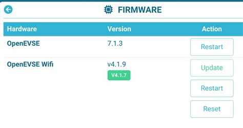 Firmware Update Dialog Release Pre Release And Dev Build Confusion Issue 40 KipK Openevse