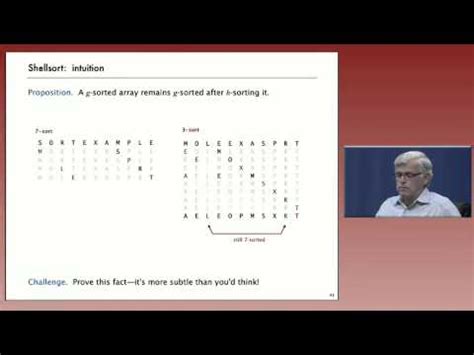 5 4 Shellsort 1048 YouTube
