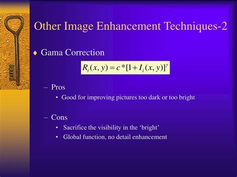 Ppt Retinex Image Enhancement Techniques Powerpoint Presentation Free Download Id304168