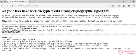 Remove Locked File Virus Restore Data