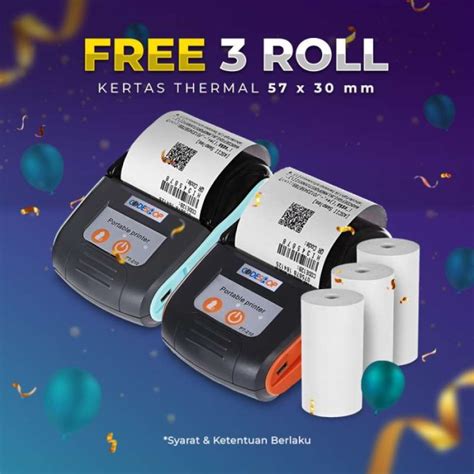 Promo Printer Bluetooth Codesoft HP M200 Cetak Struk Kasir Via