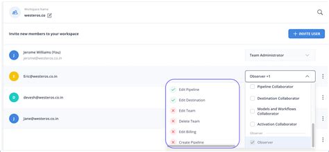 Viewing User Roles And Permissions Hevo Data