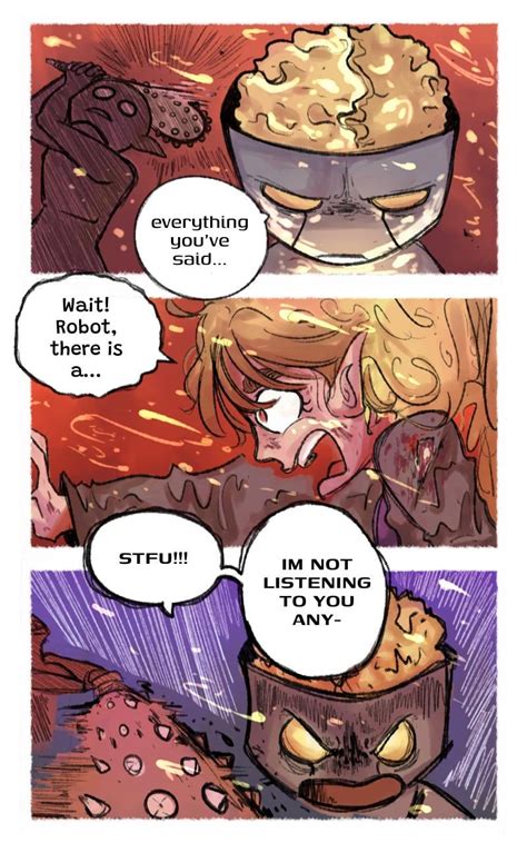New Chapter Of My Introspective Comic About A Robot And A Mysterious