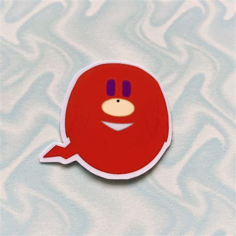 Sonic The Hedgehog And Other Characters Blob Stickers Etsy