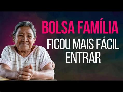 Veja como ficou FÁCIL DE ENTRAR no BOLSA FAMÍLIA depois dessa nova