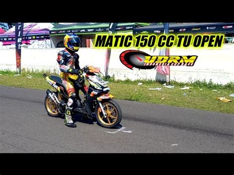 Race Matic 150 Cc TU Open UDRM GeryMang Subang 2022 YouTube