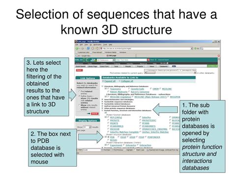 Ppt Protein Sequence Databases Powerpoint Presentation Free Download