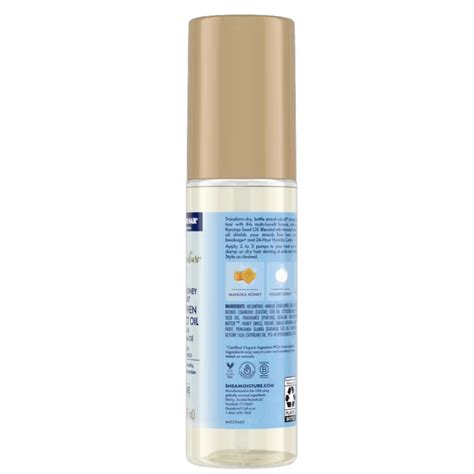 Bellapil By Afroitalia Shea Moisture Manuka Honey And Yogurt Protect Oil