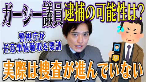 【弁護士が解説！】ガーシー議員に警視庁が任意事情聴取を要請！逮捕の可能性はあるのか？？ Youtube
