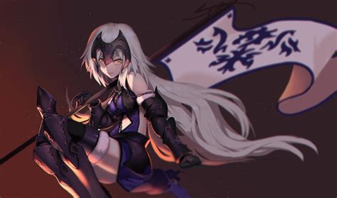 981065 Anime Girls White Hair Lancer Fategrand Order Avenger