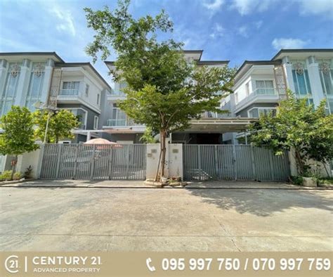 🏘វីឡាភ្លោះ Twin Villa ក្នុងបុរី វ៉ារីណា ដឹសែនសុខ The Sensok ត្រូវការលក់បន្ទាន់ខ្លាំង តំលៃ