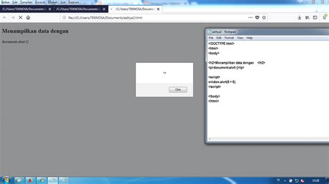 Cara Menampilkan Javascript Dengan 3 Cara