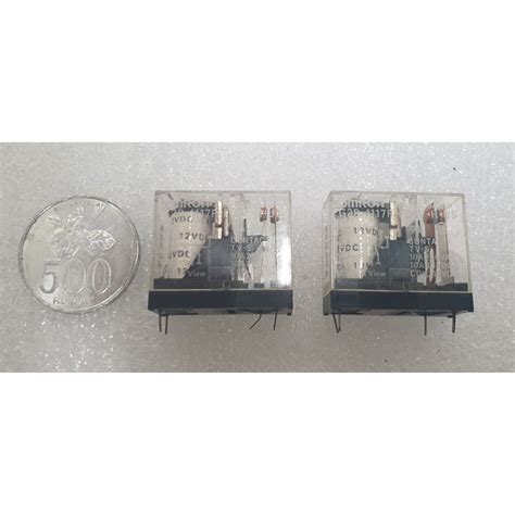 Jual Relay Omron G2r 12v 12vdc 5a 10a 250v 4pin Shopee Indonesia