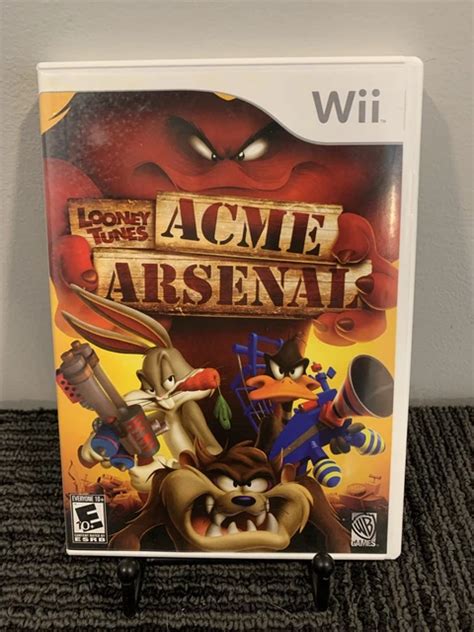 Looney Tunes Acme Arsenal Nintendo Wii 2007 £530 Picclick Uk