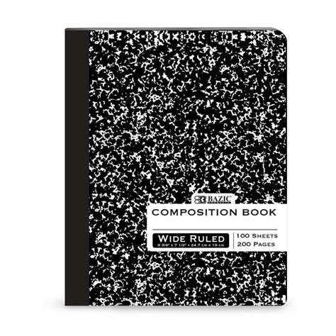 100 Ct Primary Journal Marble Composition Book 48 Pack Geyer