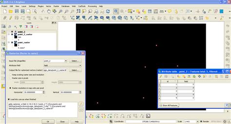 Qgis 28 Convert A Vector To A Raster Layer Geographic Information