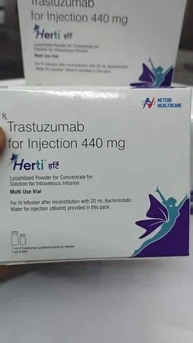 HERTI 440mg Trastuzumab By Hetero Healthcare At 10500 Vial
