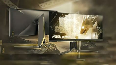 MSI MEG 342C gamingowy monitor QD OLED z oświetleniem SpectrumBar