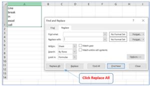 How To Remove Line Breaks Carriage Return In Excel Resource