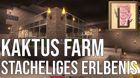 Gr Ner Daumen In Minecraft Kaktus Farm Bau All Of Fabric Mod Folge