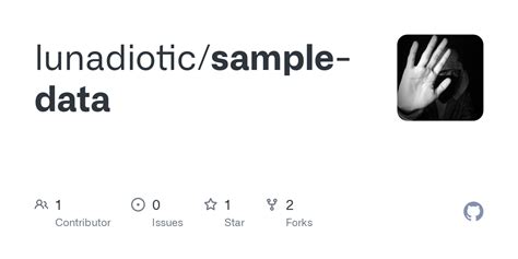 GitHub Lunadiotic Sample Data