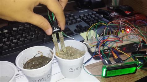 Sistema De Irrigação Automatizado Utilizando Arduino 4 Sensores Display16x2 Youtube