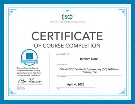 Isc² Certified In Cybersecurity Ccpdf