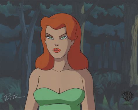 Batman The Animated Series Original Production Cel Poison Ivy