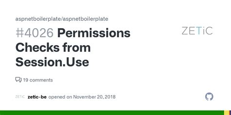 Permissions Checks From Sessionuse · Issue 4026 · Aspnetboilerplate