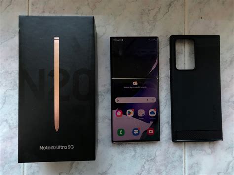 Brązowy Samsung Galaxy Note 20 Ultra 5g Uszkodzony 12728443865