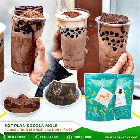 Plan Socola Mole 1kg Bột Pudding Làm Bánh Thơm Ngon Tobee Food