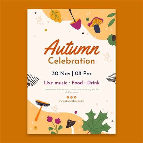 Free Vector Hand Drawn Aw Poster Template